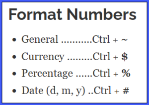 Move Quickly With Excel Shortcuts - Contextures Blog